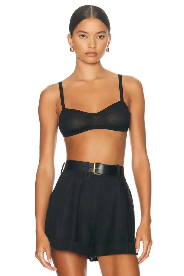 HELSA Justin Knit Bra - Black