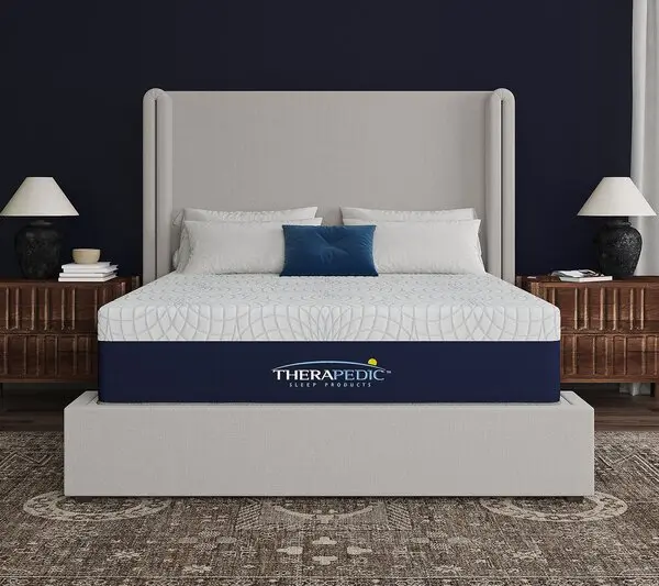 THERAPEDIC 12' Memory Foam Mattress King - One-color