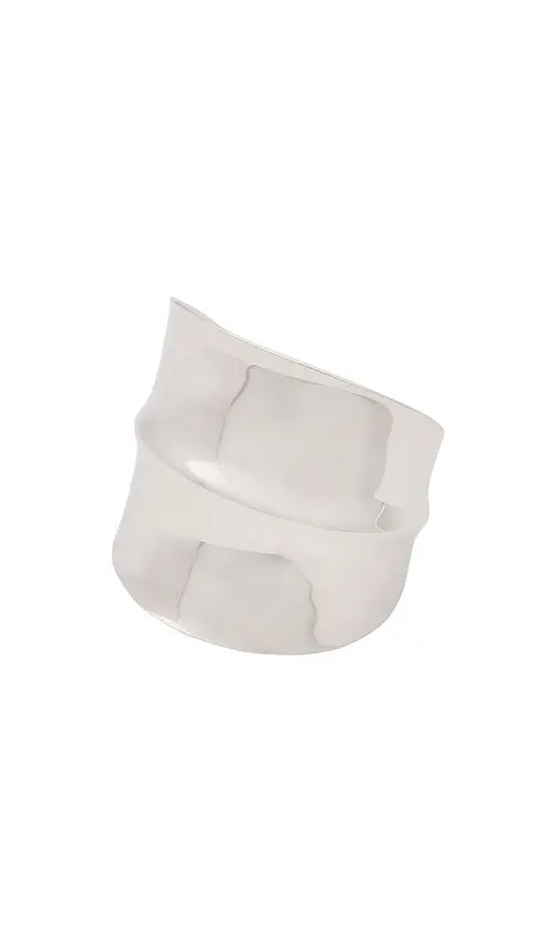 LOVERS AND FRIENDS Gwyn Cuff In Silver-tone Metal - Metallic Silver