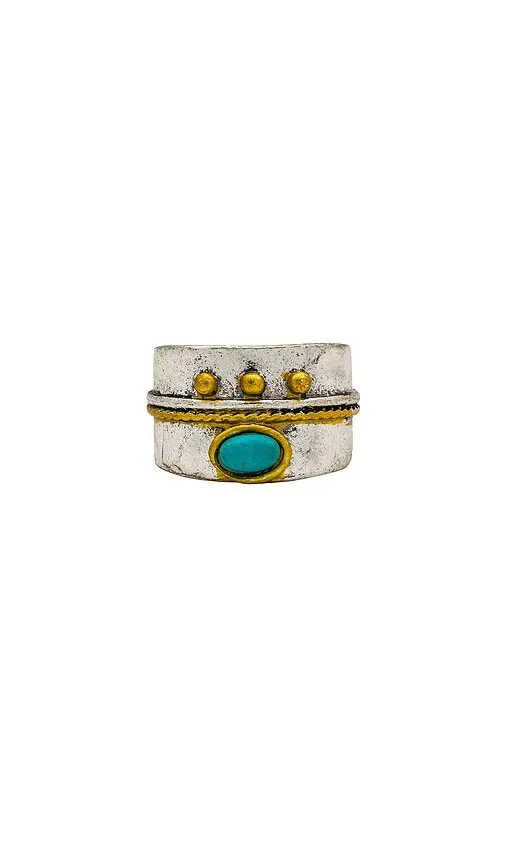 PETIT MOMENTS Wilder Ring - Turquoise