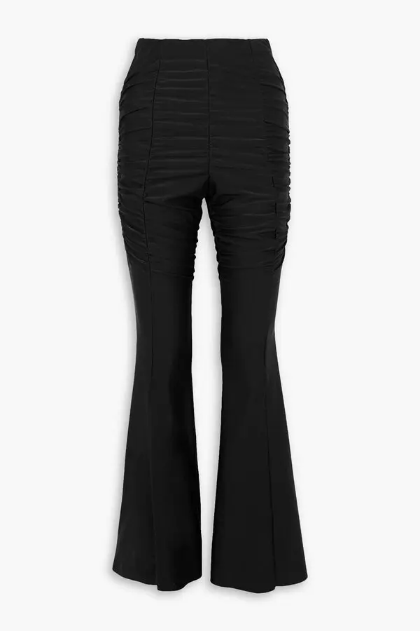 AZ FACTORY Ester Manas Ruched Flared Pants