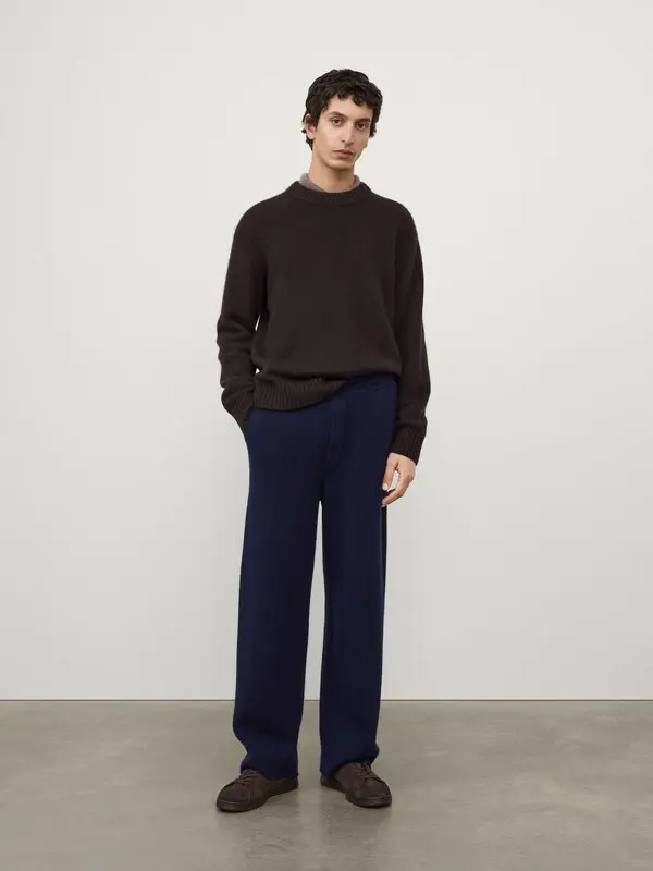 LISA YANG STORE The Parker Trousers - Navy