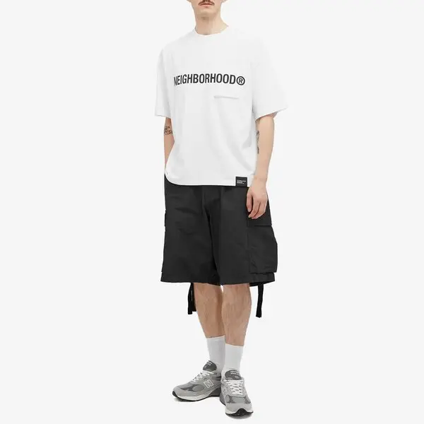 Neighborhood Sheltech Pocket T-Shirt In White - 45% Off | Editorialist