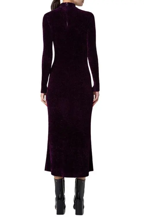 black cutout dress long SAME Long Sleeve Cut Out Maxi Dress