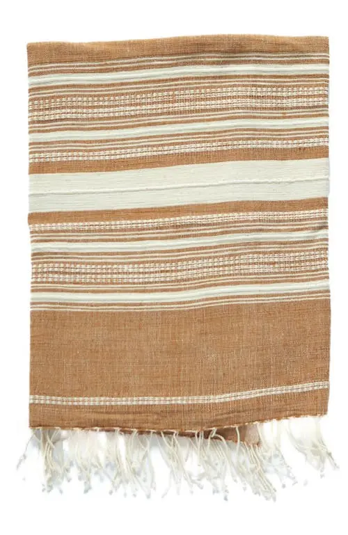 SABAHAR Genale Hand Towel - Bronze/natural