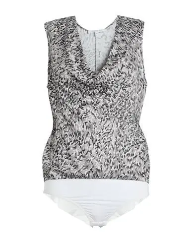 Patrizia Pepe Leopard Print Viscose Top