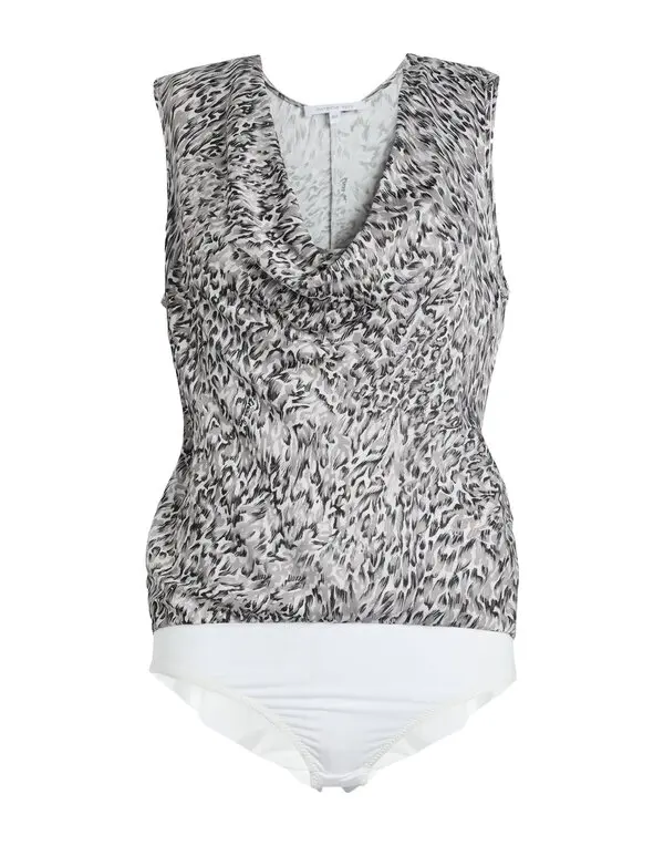 Patrizia Pepe Leopard Print Viscose Top