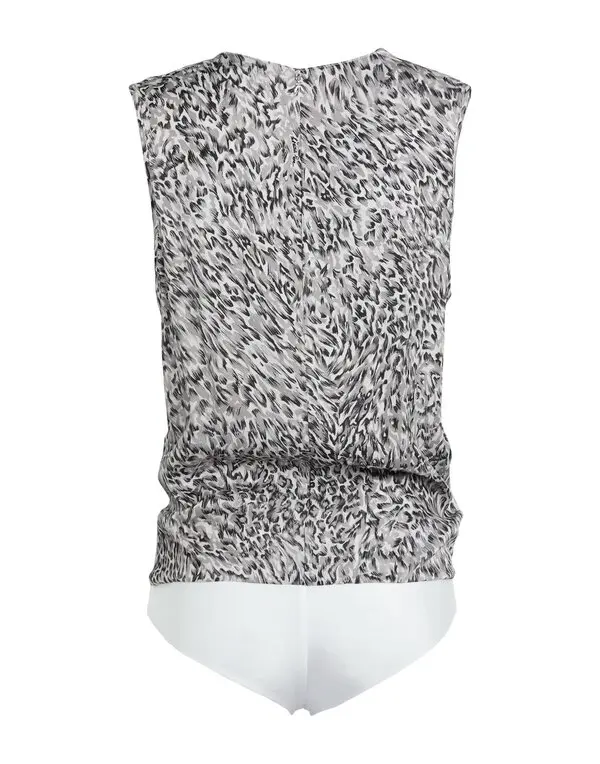 Patrizia Pepe Leopard Print Viscose Top