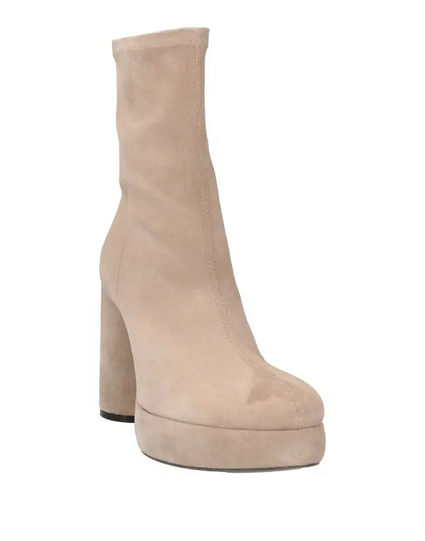 VIC MATIE Suede Ankle Boots - Grey