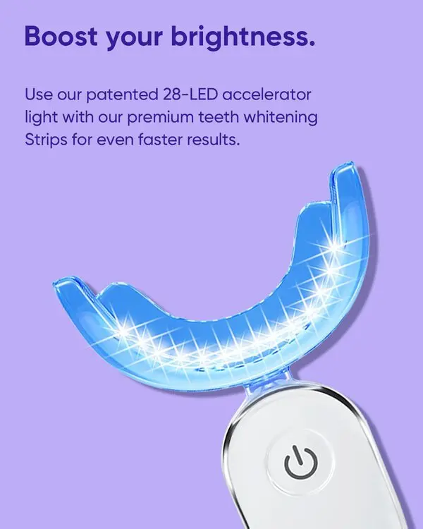MYSMILE Teeth Whitening Kit With Led Light