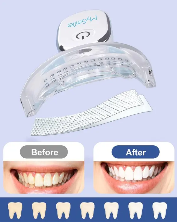 MYSMILE Teeth Whitening Kit With Led Light
