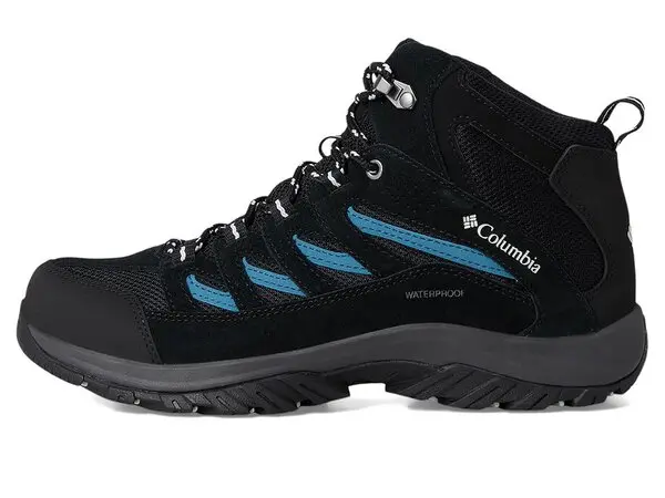 Columbia Crestwood Mid Waterproof Hiking Boots - Black