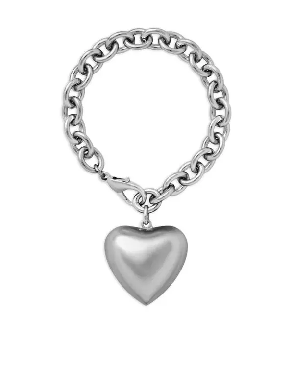 ROXANNE ASSOULIN Puffy Heart Bracelet - Silver