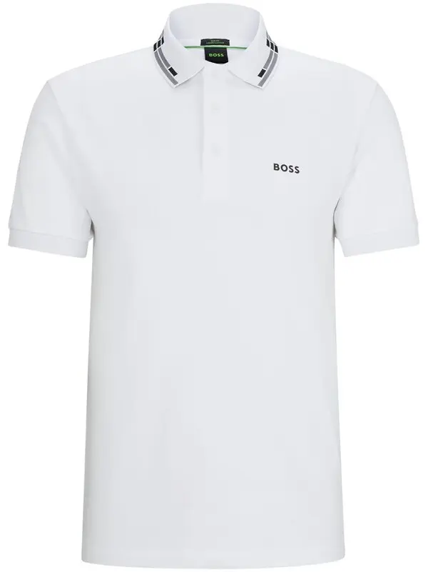 BOSS Paule Polo Shirt - White