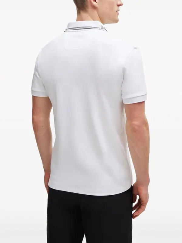 BOSS Paule Polo Shirt - White
