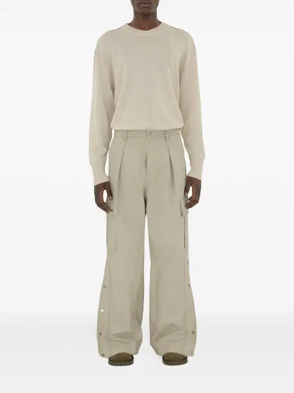 Burberry Wide-leg Cargo Trousers