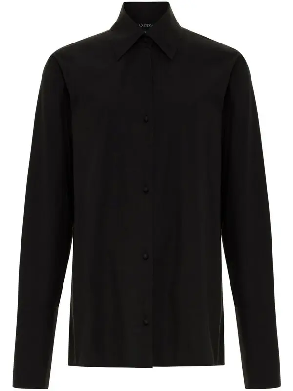 Azeeza Kareena Mini Shirt Dress - Black