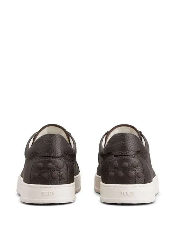 TOD'S Allacciata Cassetta Leather Sneakers