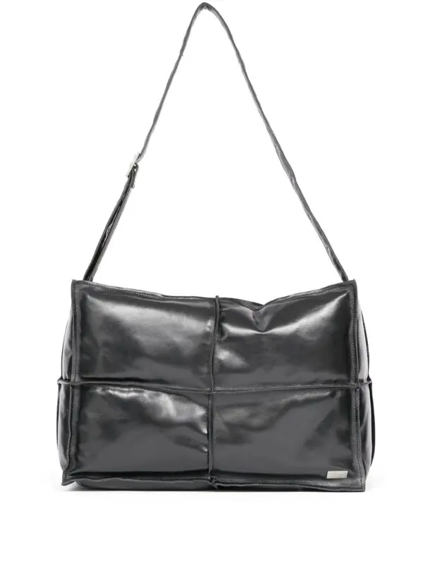 MAISON MARGIELA Logo-plaque Leather Shoulder Bag