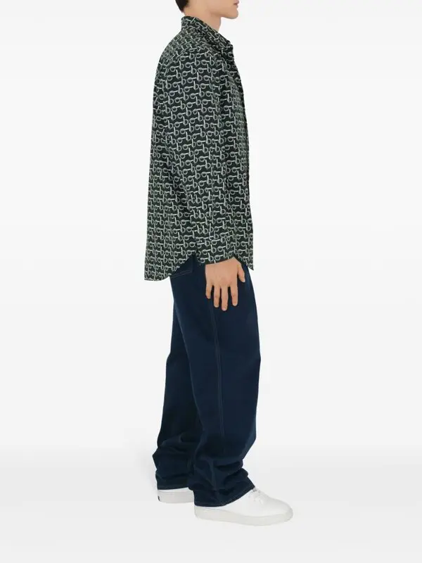 Burberry B Cotton Shirt