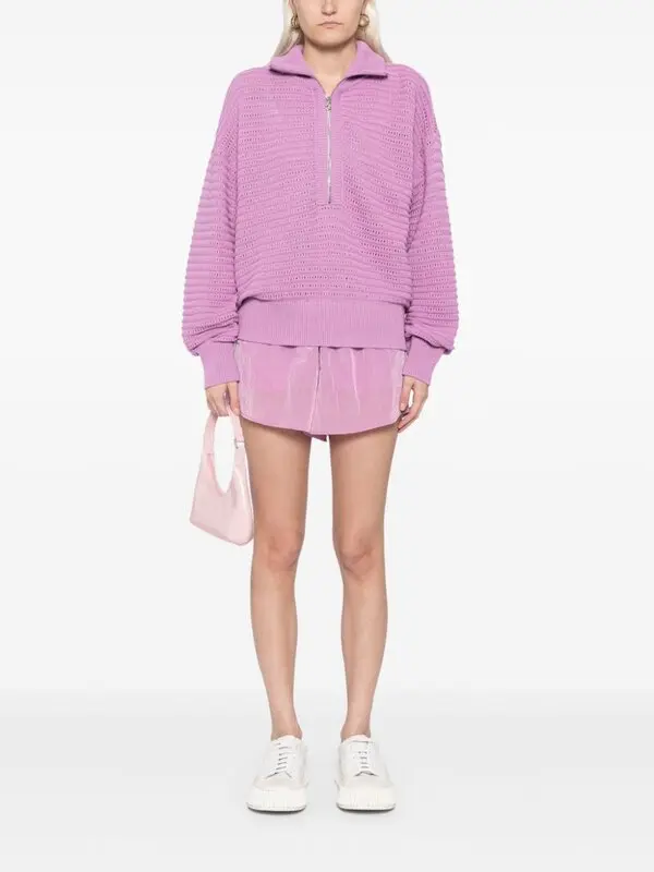Varley Tara Pointelle Half-zip Juper