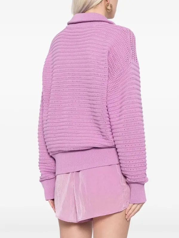 Varley Tara Pointelle Half-zip Juper