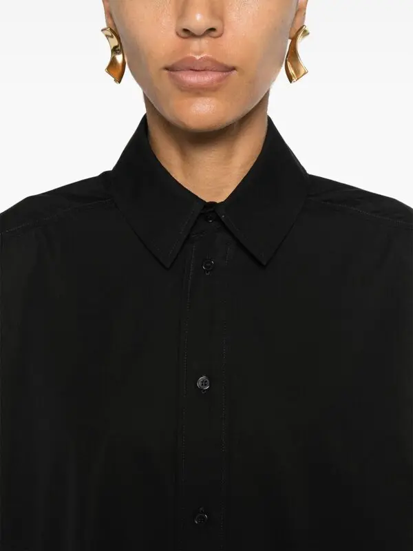 Wardrobe.NYC Mini Shirt Dress - Black