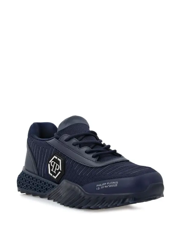 Philipp Plein Runner Hexagon Sneakers - Blue