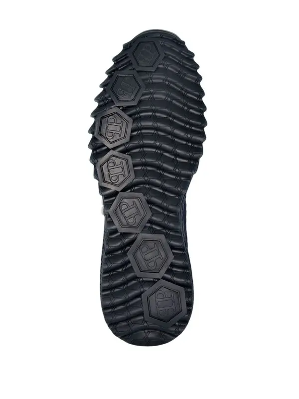 Philipp Plein Runner Hexagon Sneakers - Blue