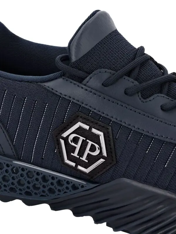 Philipp Plein Runner Hexagon Sneakers - Blue
