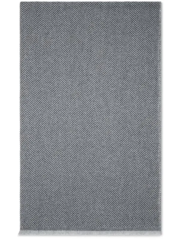 Brunello Cucinelli Cashmere Scarf - Grey