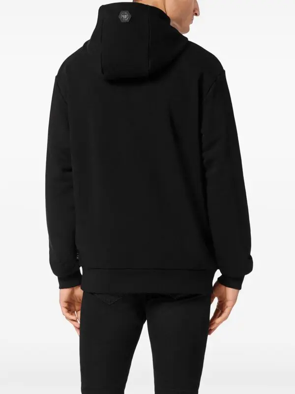 Philipp Plein Crystal Tattoo Hoodie