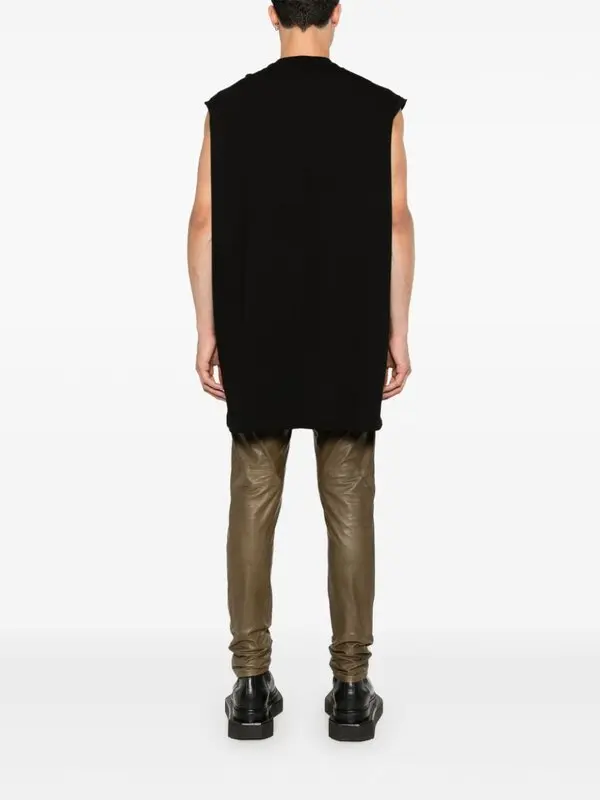 Rick Owens Splintered Tarp T-Shirt - Black | Editorialist