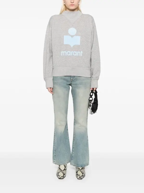 MARANT ETOILE Moby Sweatshirt - Grey
