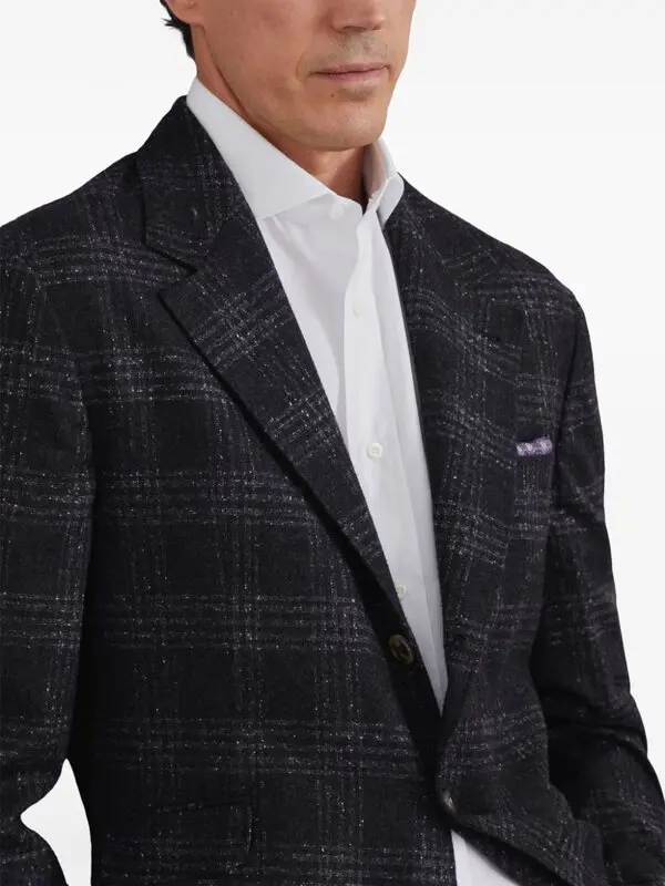 Brunello Cucinelli Check-pattern Jacket