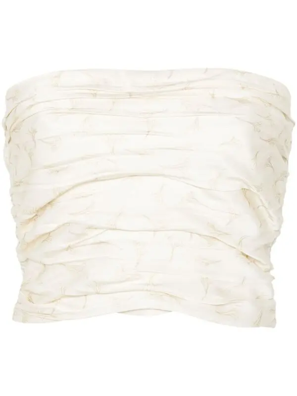 ROTATE BY BIRGER CHRISTENSEN Scarf-detail Printed Top