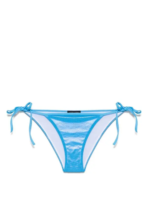 Dsquared2 Logo-lettering Bikini Bottoms - Blue
