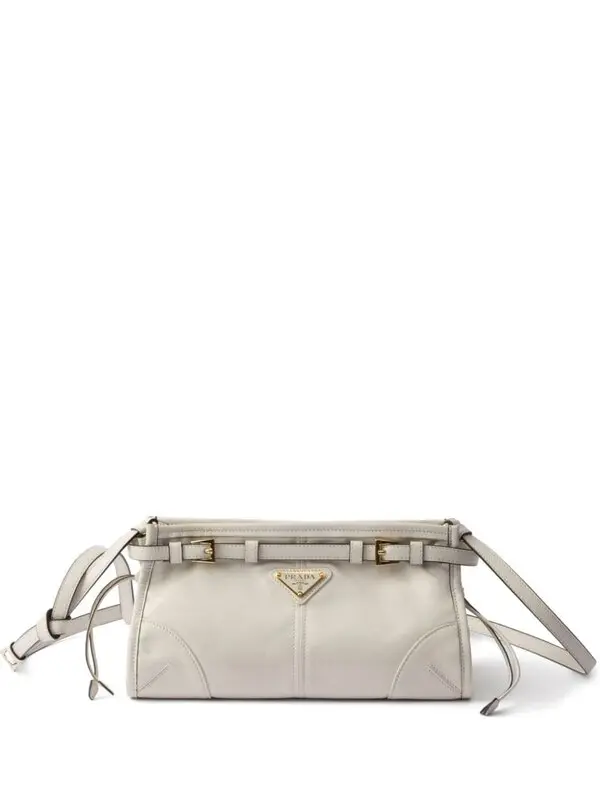 Prada Small Bonnie Shoulder Bag - White