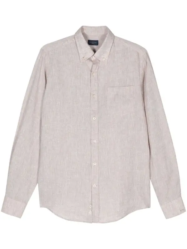Paul & Shark Linen Shirt - Neutrals