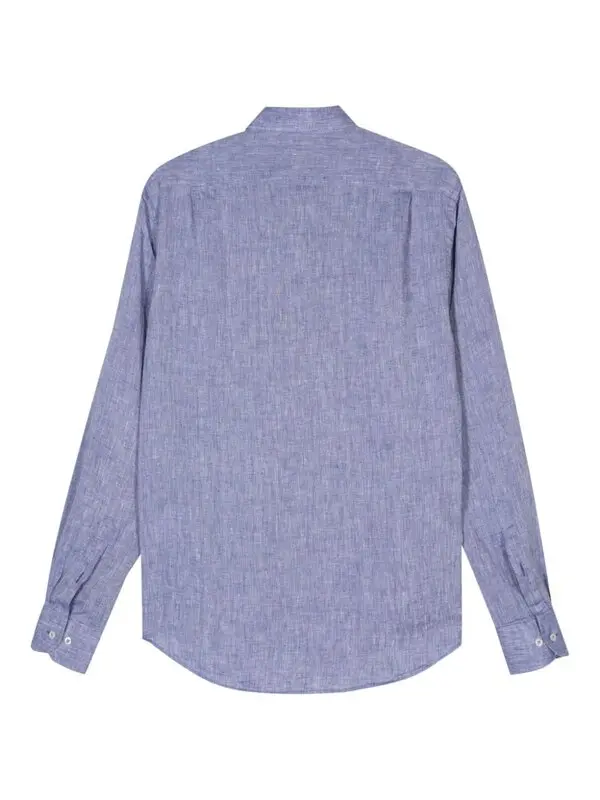 Paul & Shark Linen Shirt - Blue