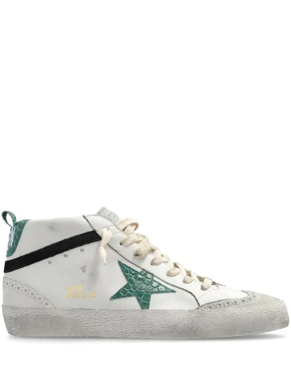 GOLDEN GOOSE Mid Star Leather Sneakers