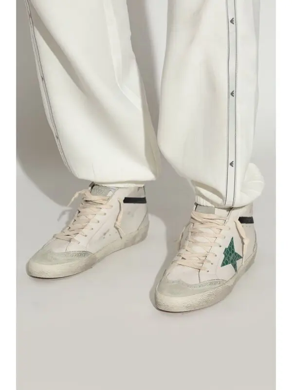GOLDEN GOOSE Mid Star Leather Sneakers