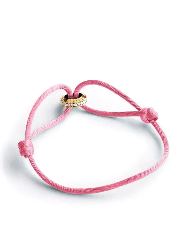LOEV 14kt Yellow Gold Diamond Bracelet - Pink