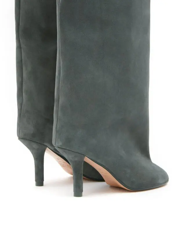 MAISON MARGIELA Anatomic Suede Boots - Green