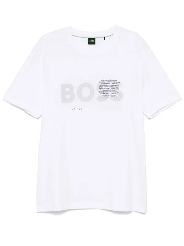 BOSS Signature Artwork T-shirt - White