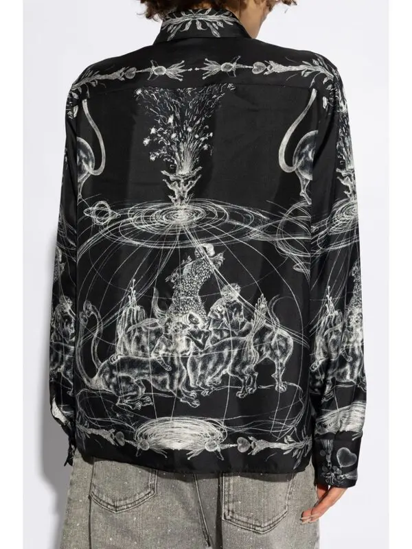 Fabiana Filippi Graphic-print Silk Shirt