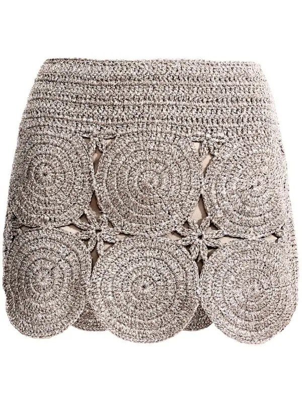SIMONMILLER Beep Beep Mini Skirt - Grey