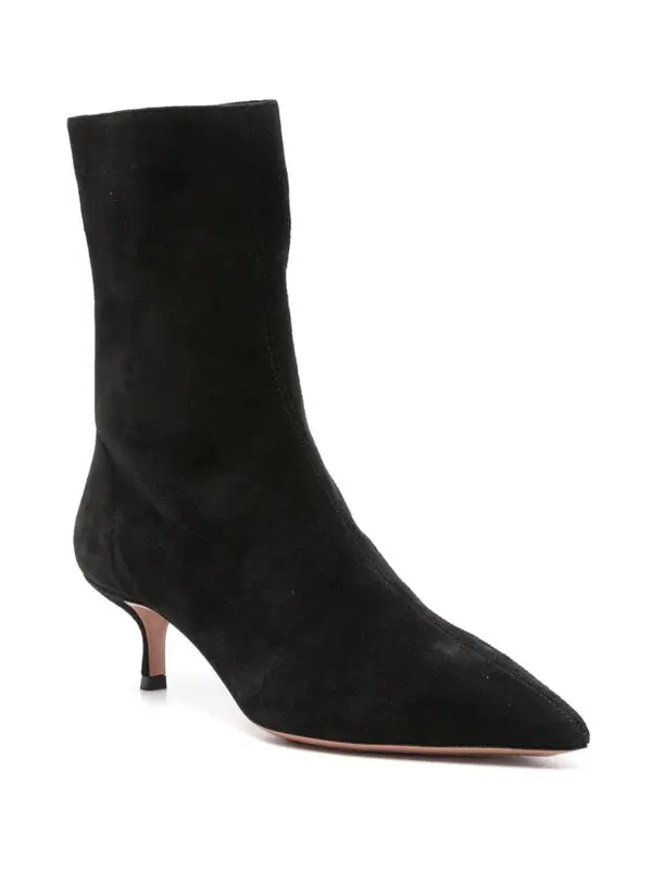 AQUAZZURA 55mm Suede Boots