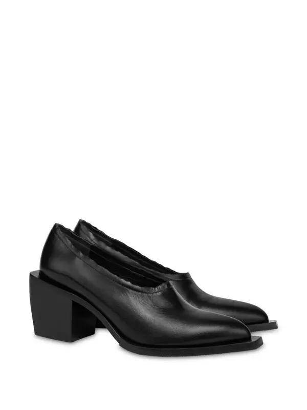 Moschino 60mm Leather Pumps