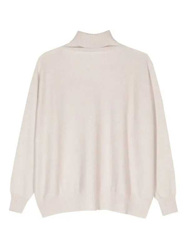 D.exterior Roll-neck Jumper